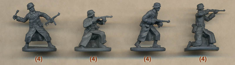 Plastic Soldier Review - Caesar WWII German Army with Field Greatcoat