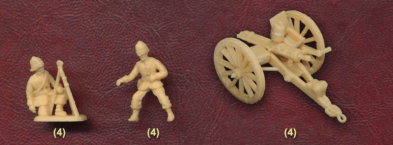 Plastic Soldier Review - HaT Gatling Gun