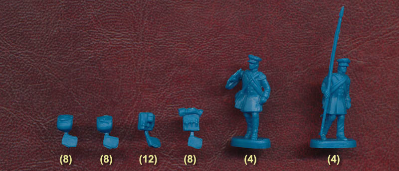 Plastic Soldier Review - HaT Prussian Landwehr Marching