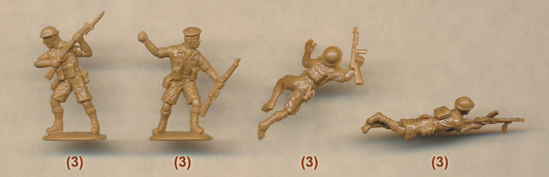 Plastic Soldier Review - Matchbox British 8th Army