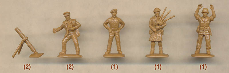 Plastic Soldier Review - Matchbox British 8th Army