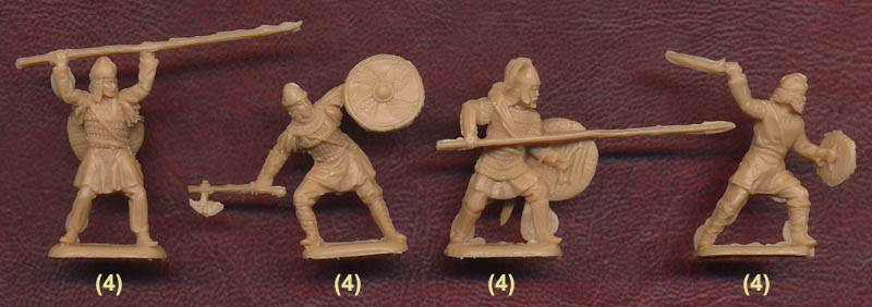 Plastic Soldier Review - Orion Byzantine Infantry (7th - 9th Century)