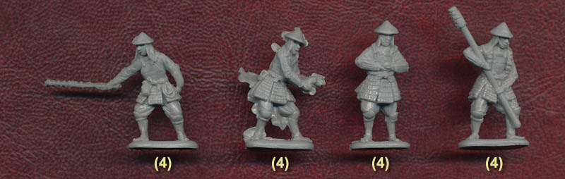 Plastic Soldier Review - RedBox Samurai Artillery Set 1