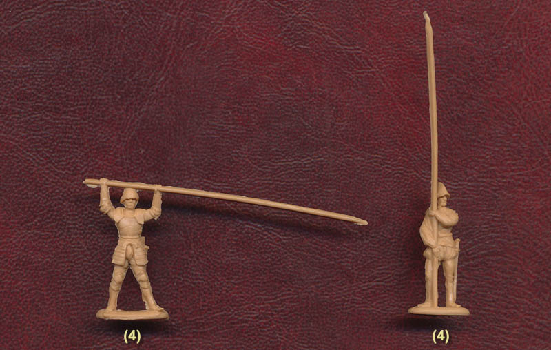 Plastic Soldier Review - RedBox Spanish Infantry (Set 3 - Pike)