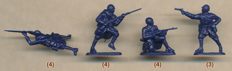Plastic Soldier Review - Revell French Infantry