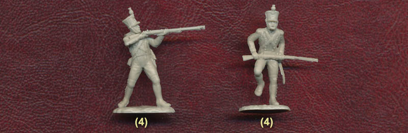Plastic Soldier Review - Waterloo 1815 French Line Voltigeurs at Waterloo