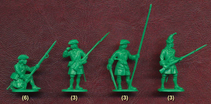 Plastic Soldier Review - Zvezda Russian Infantry of Peter the Great
