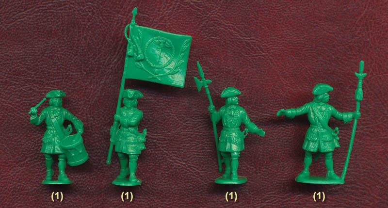 Plastic Soldier Review - Zvezda Russian Infantry of Peter the Great